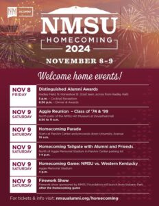 NMSU Homecoming 2024 | Zia Country 99.5 | Southern New Mexico's Real Country | Las Cruces, NM