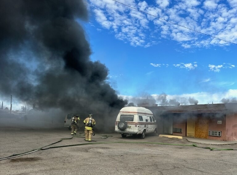 Fire Damages Picacho Avenue Motel | Zia Country 99.5 | Southern New ...