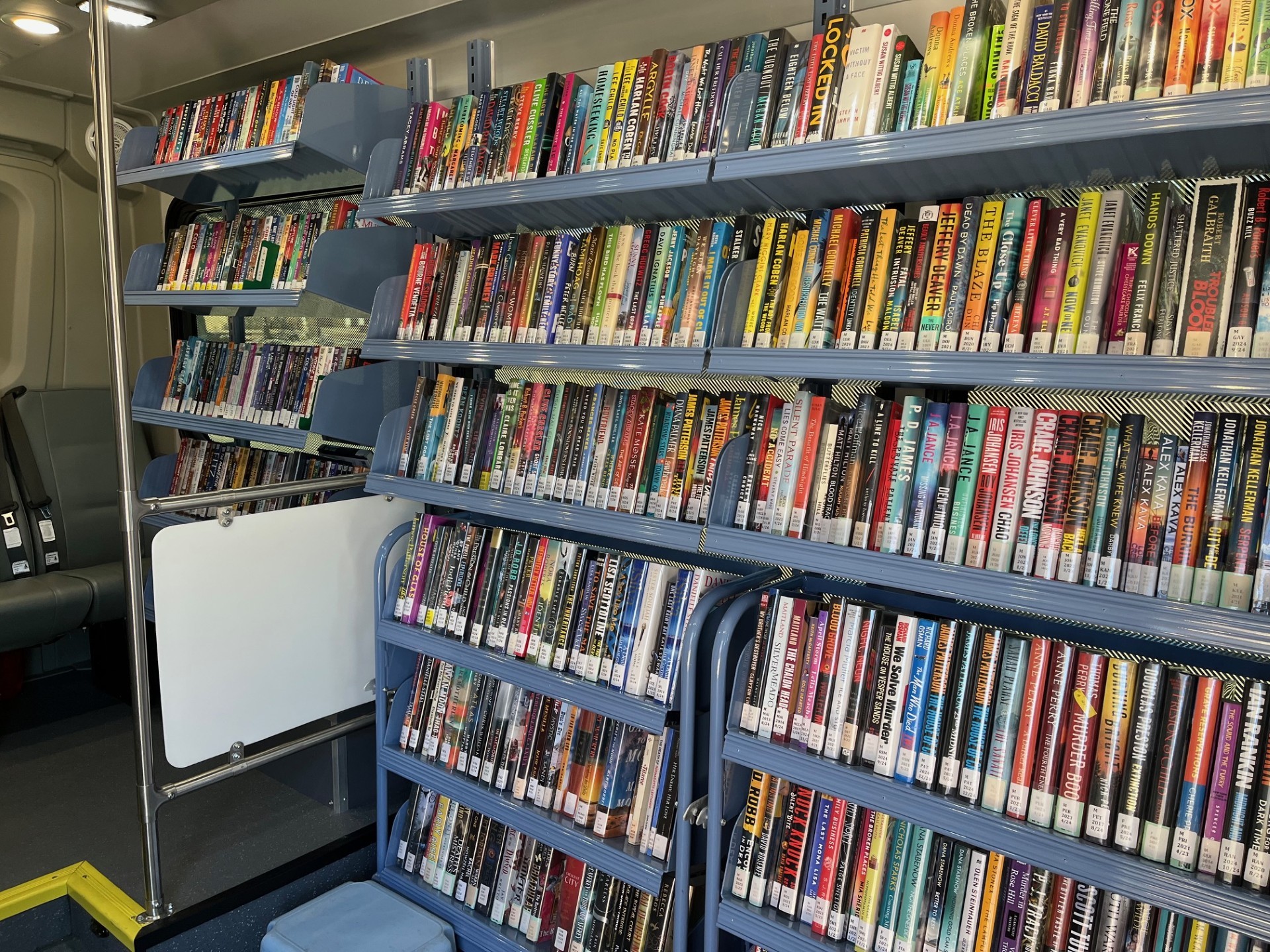 NM State Library on the Road in New Bookmobile | Zia Country 99.5 ...